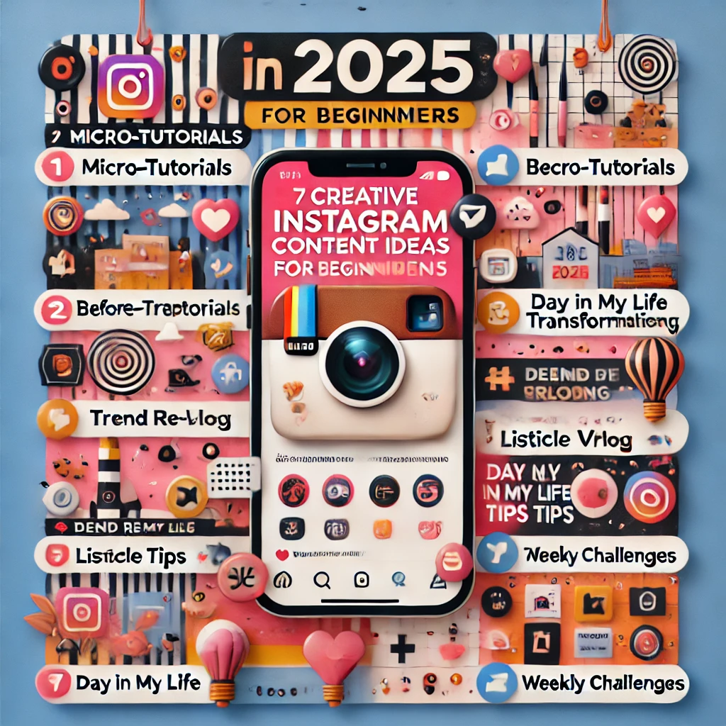 7 Ide Konten Instagram Kreatif 2025 untuk Pemula - PICTARAM