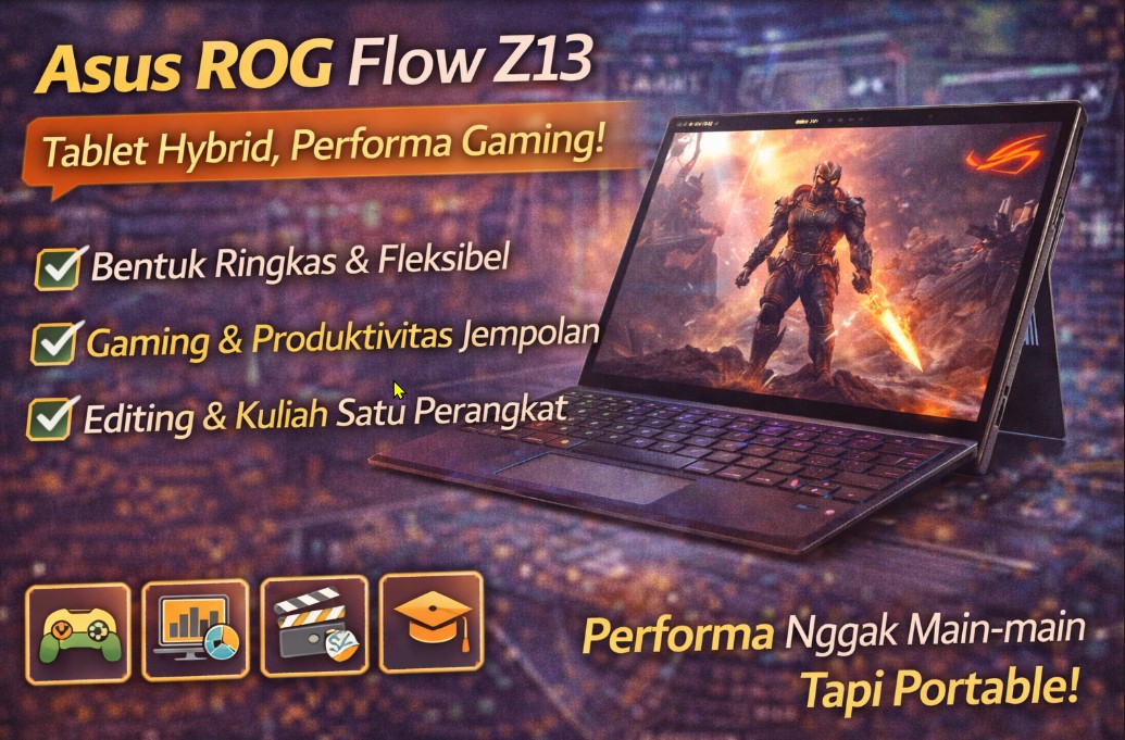 Asus ROG Flow Z13 Tablet Gaming yang Nggak Mau Cuma Jadi “Gimmick ...